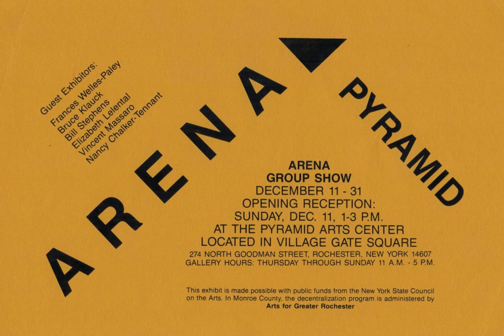 The Arena Group Exhibition - Rochester Contemporary Art Center (RoCo)