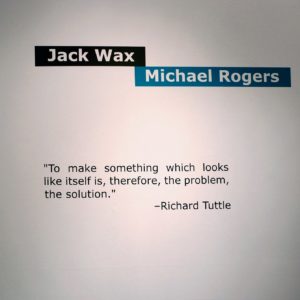 Michael Rogers/ Jack Wax - Rochester Contemporary Art Center (RoCo)