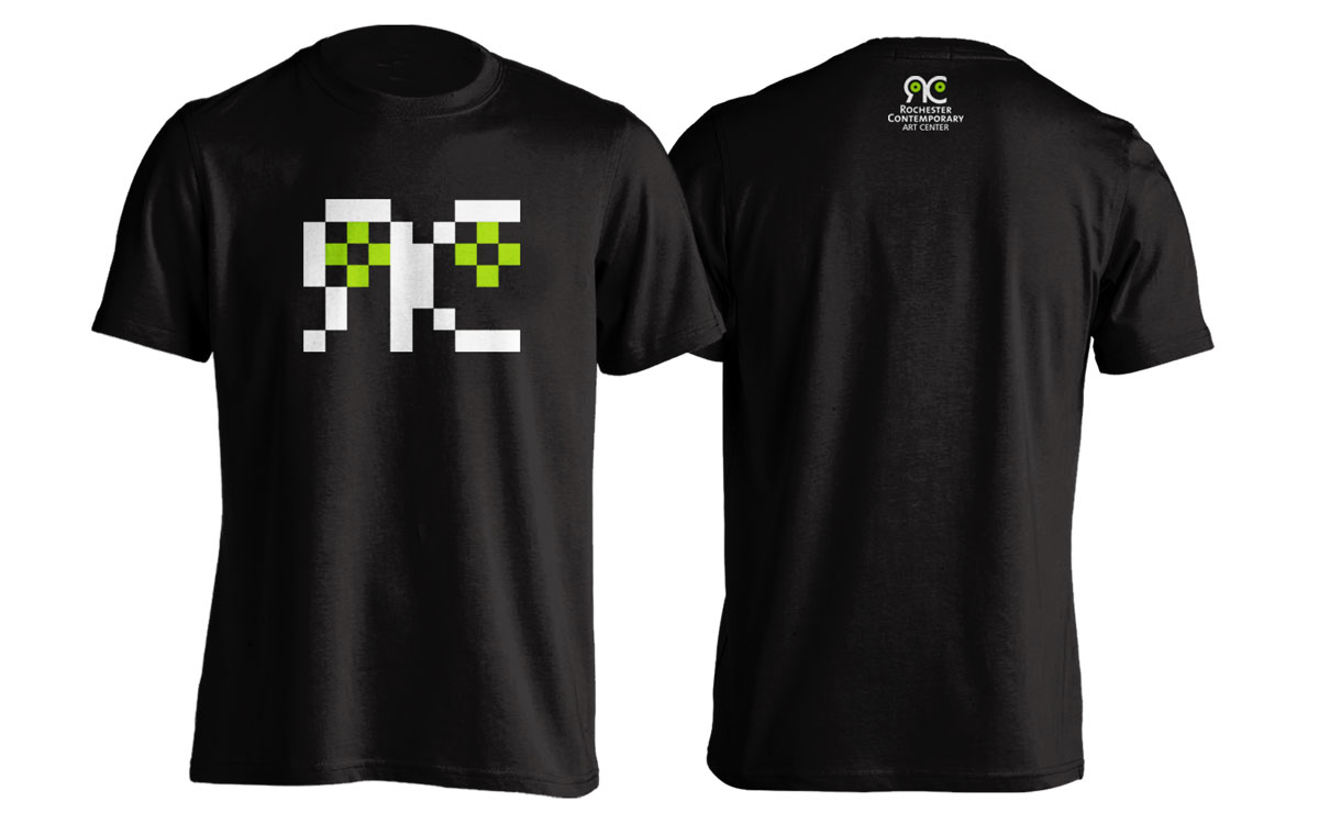 RoCo Logo Pixel tee - Rochester Contemporary Art Center (RoCo)